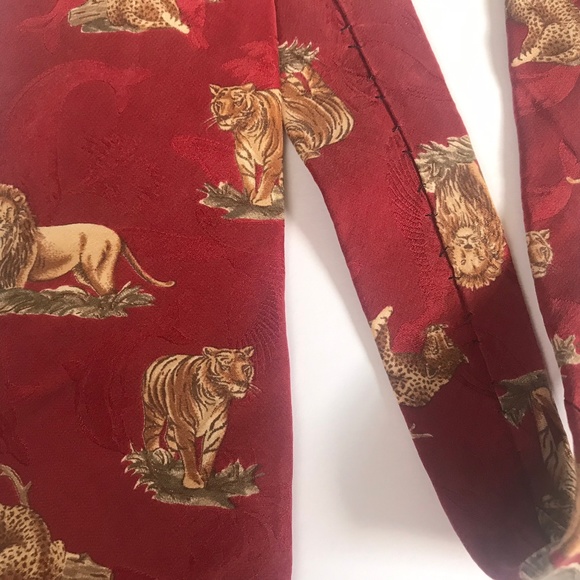 Endangered Species | Accessories | Vintage Endangered Species Tie Red ...